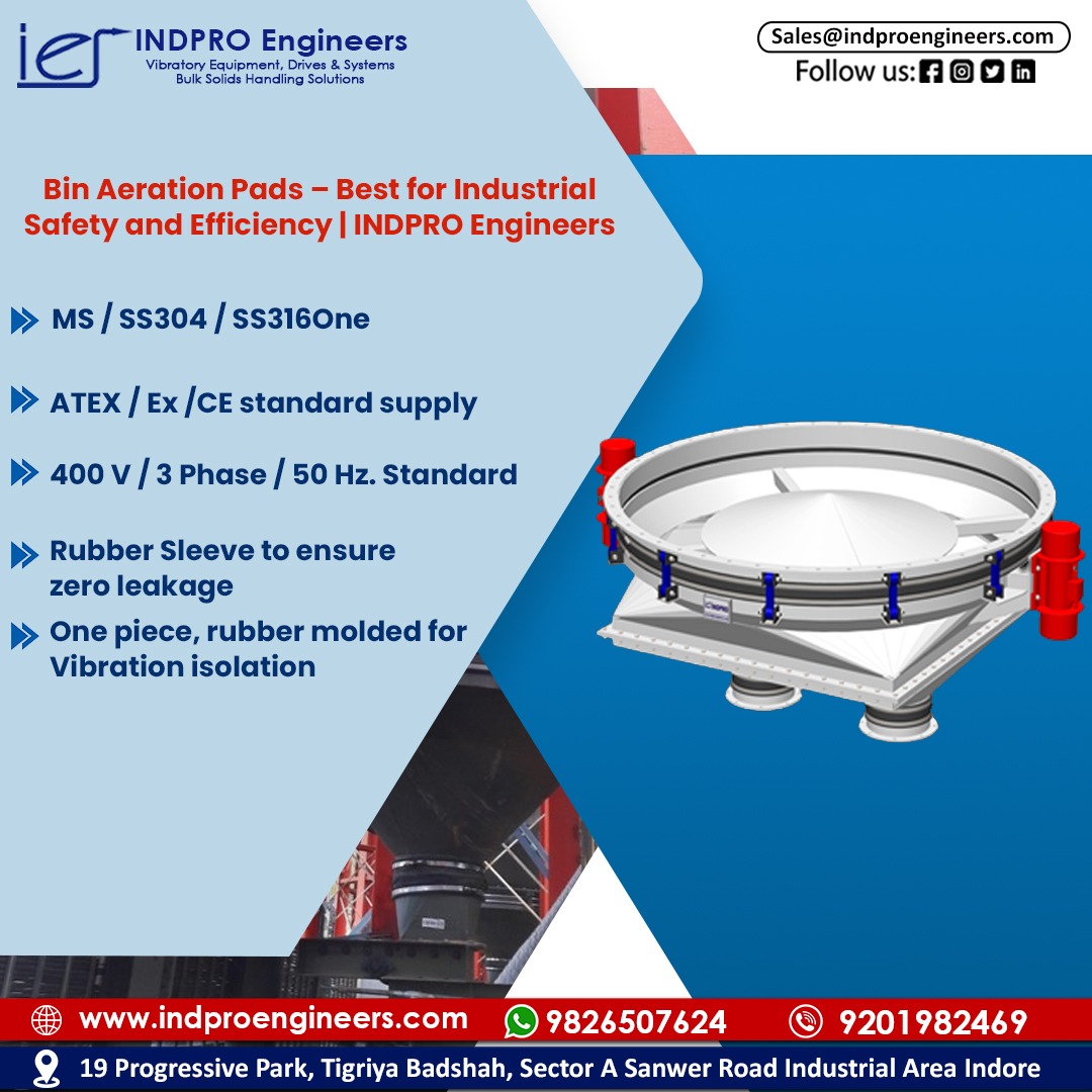 Bin Aeration Pads - Best for Industrial Safety and Efficiency